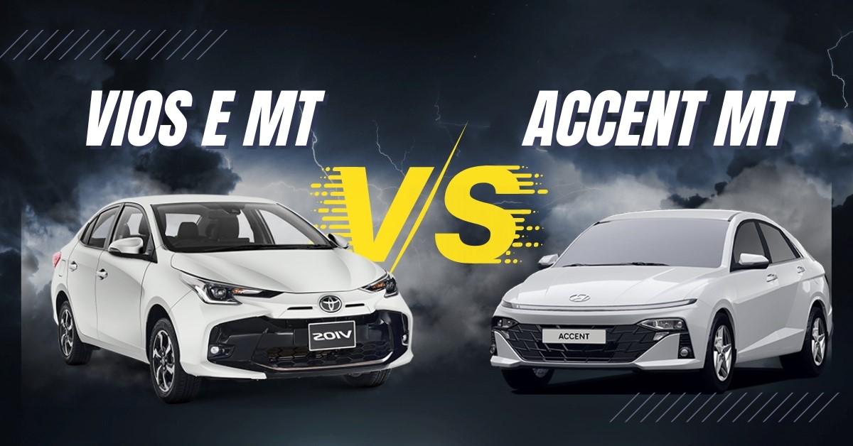 So sánh Toyota Vios và Hyundai Accent mẫu mới 2024: Cuộc đối đầu giữa ...